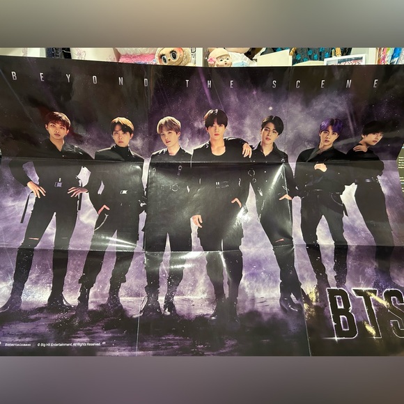 Bts | Art | Bts Exclusive Rare Poster Beyond The Scene | Poshmark